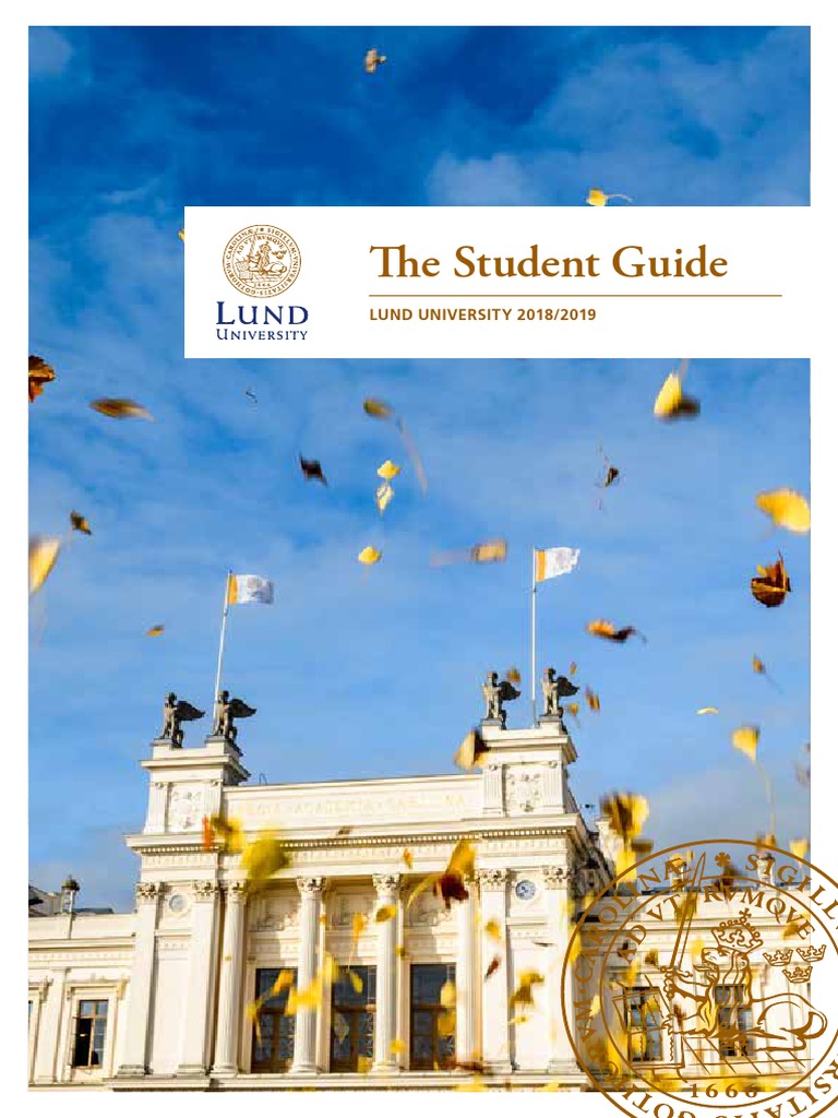 Lund University Student Guide 2018/2019 | PDF | Course Credit | Plagiarism