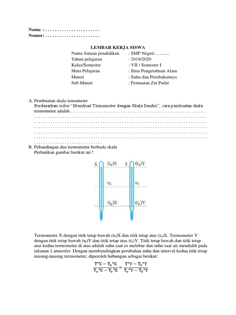 Skala Termometer dan Pemuaian Zat Padat | PDF | Teknologi & Rekayasa