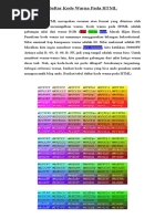 Kode Warna RGB Dan Konversi | PDF