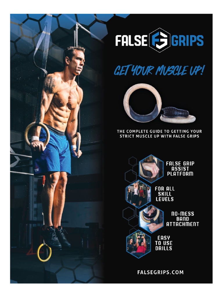 False Grips Muscle Up Program | PDF | Anatomical Terms Of Motion | Hand