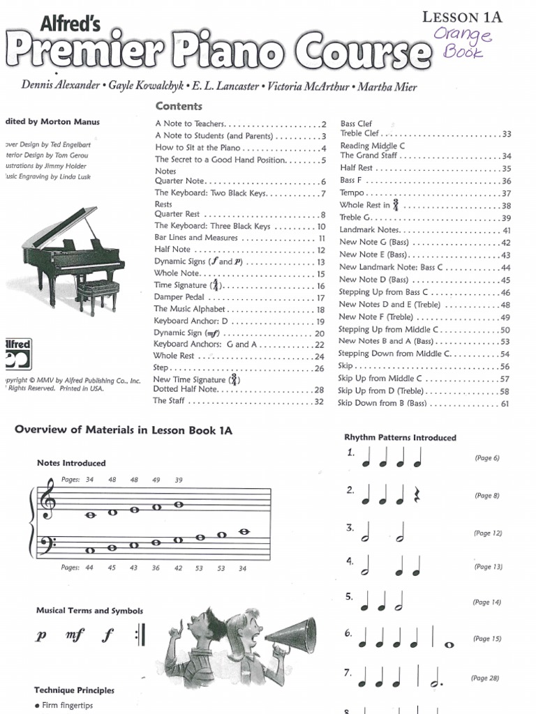 Alfred's Premier Piano Course L - Unknown PDF | PDF