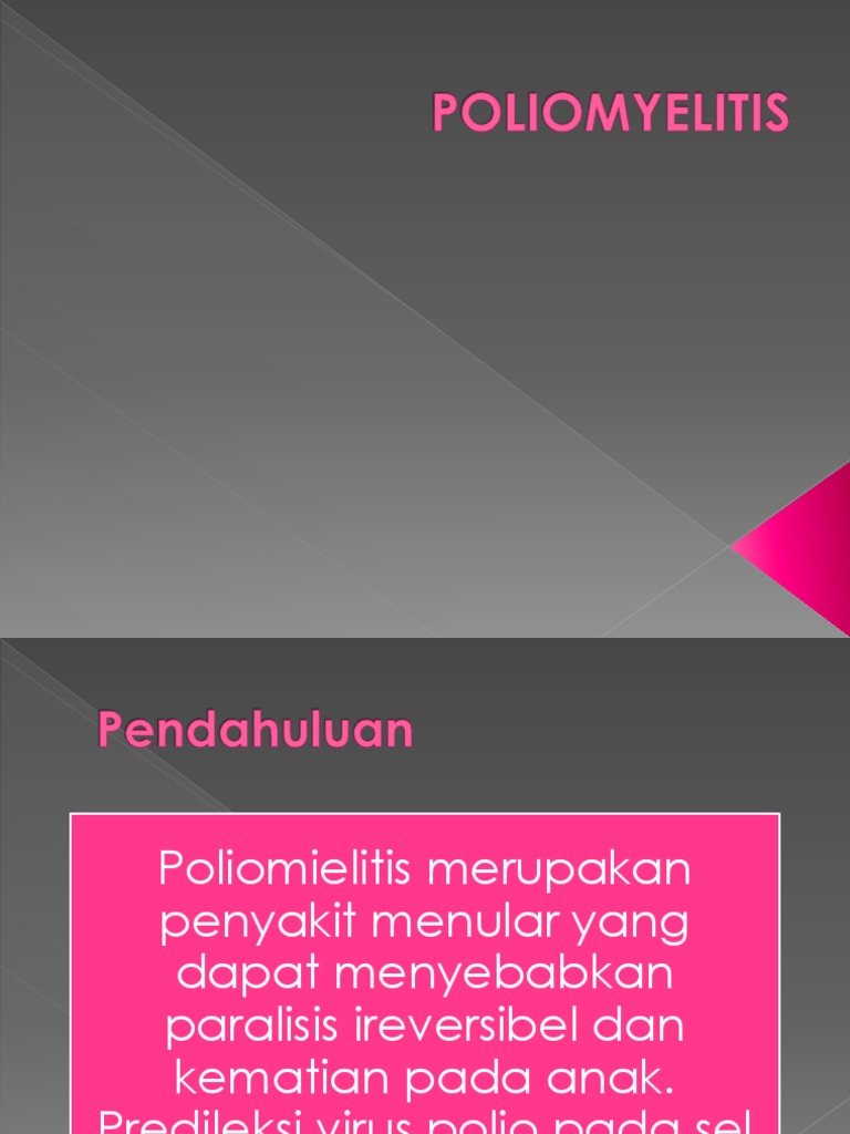POLIOMYELITIS | PDF