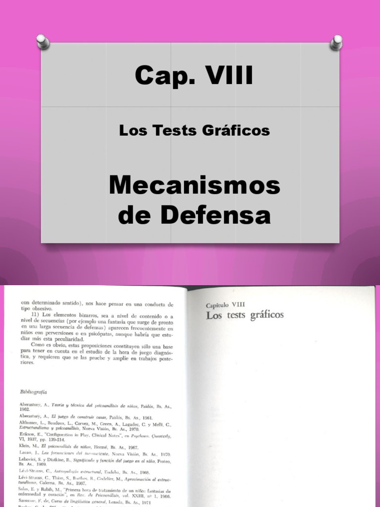 Los Tests Graficos Defensas en Los Tests Graficos Elsa Grassano de ...