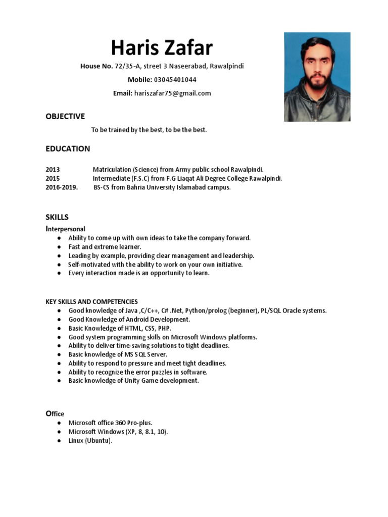 Haris Resume | PDF