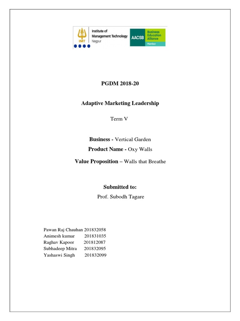 Vertical Garden - Project Report | PDF | Environmental Design | Natural ...