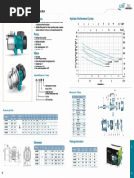 Lowara SV Brochure | PDF | Pump | Mechanical Engineering