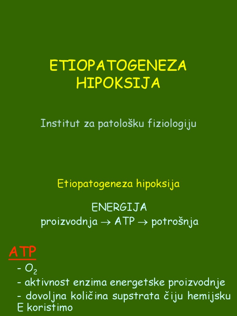 Hipoksija NOVO!!! | PDF