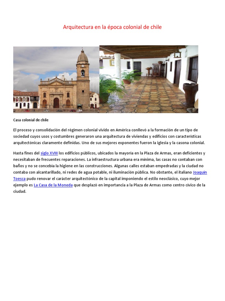 Arquitectura Colonial | PDF | Educación avanzada | Escuelas