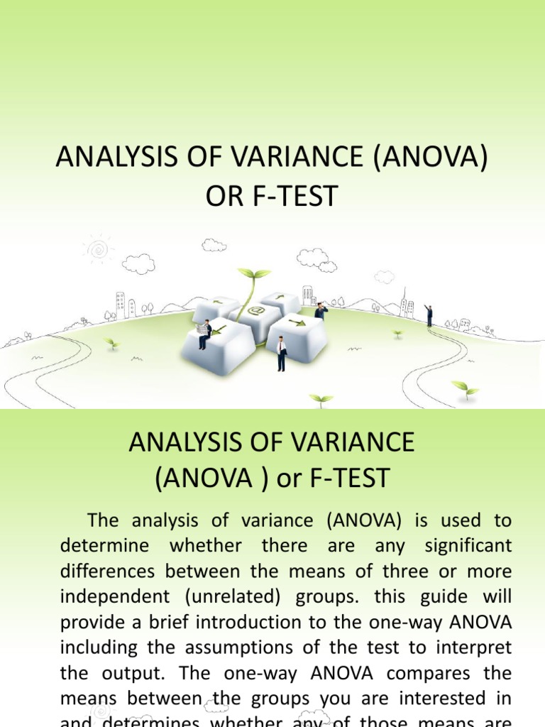 Stat C9 | Download Free PDF | F Test | Analysis Of Variance