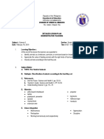 DepEd Lesson Plan Format in Science | PDF | Lesson Plan | Learning