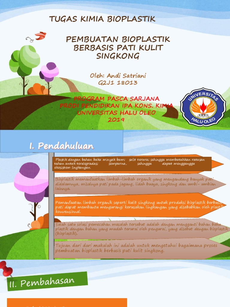 BIOPLASTIK | PDF | Kesehatan Holistik | Teknologi & Rekayasa