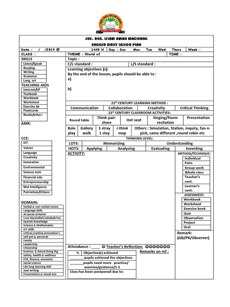 English Panel Template 2018 | PDF | Educational Technology | Learning