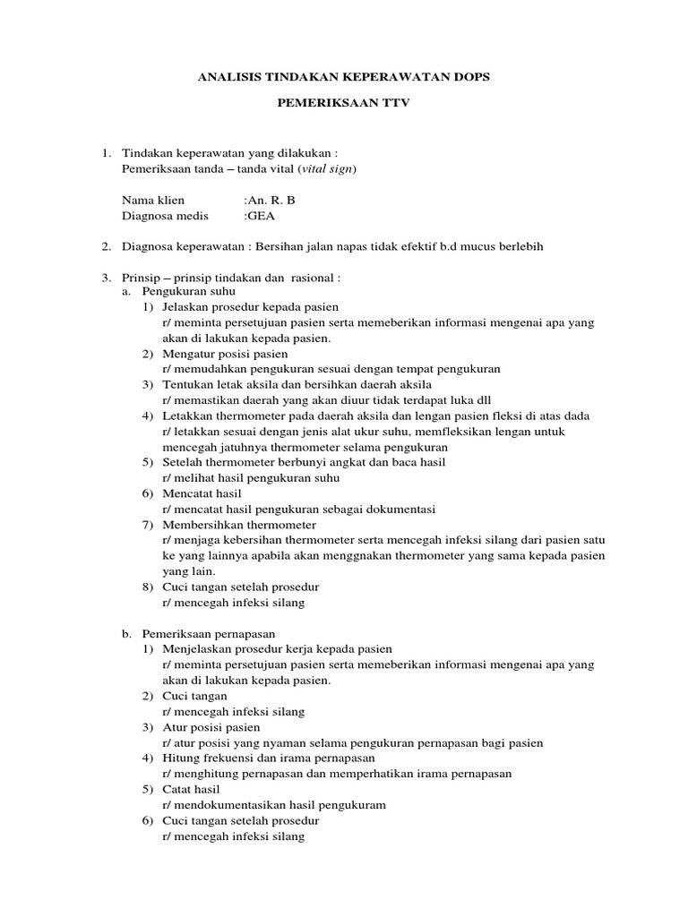Dops TTV | PDF | Pengembangan Diri