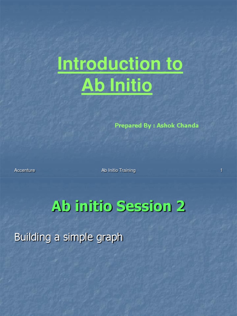 02 Building Simple Ab Initio Graphs | PDF | File Format | Data Type