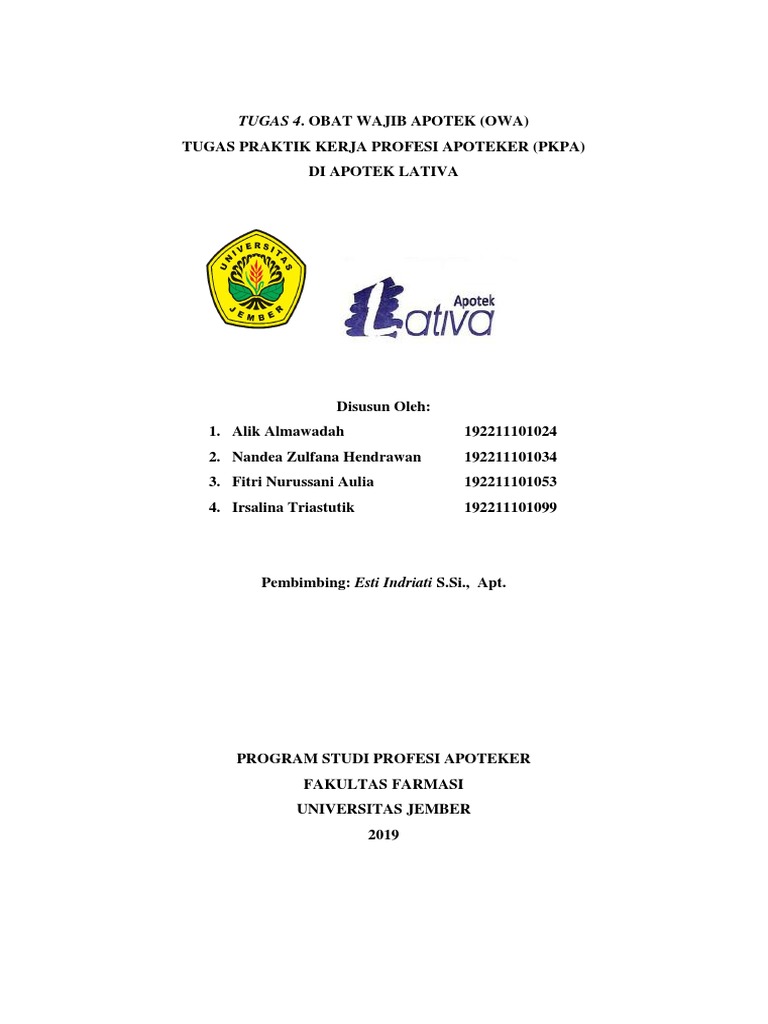 Obat Wajib Apotek | PDF