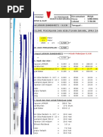 Contoh RAB DESAIN JEMBATAN Beton Excel | PDF