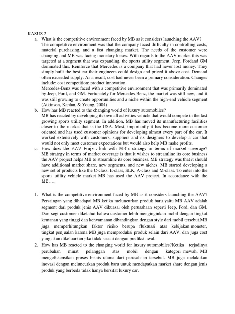 Uas Akmen | PDF | Mercedes Benz | General Motors