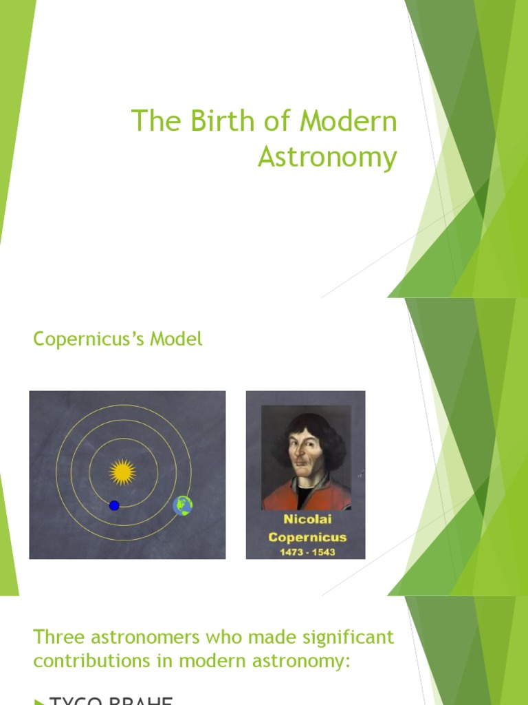 Key Figures in Modern Astronomy | PDF | Science & Mathematics