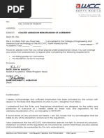 Paper Acceptance Letter - Empty Example | PDF