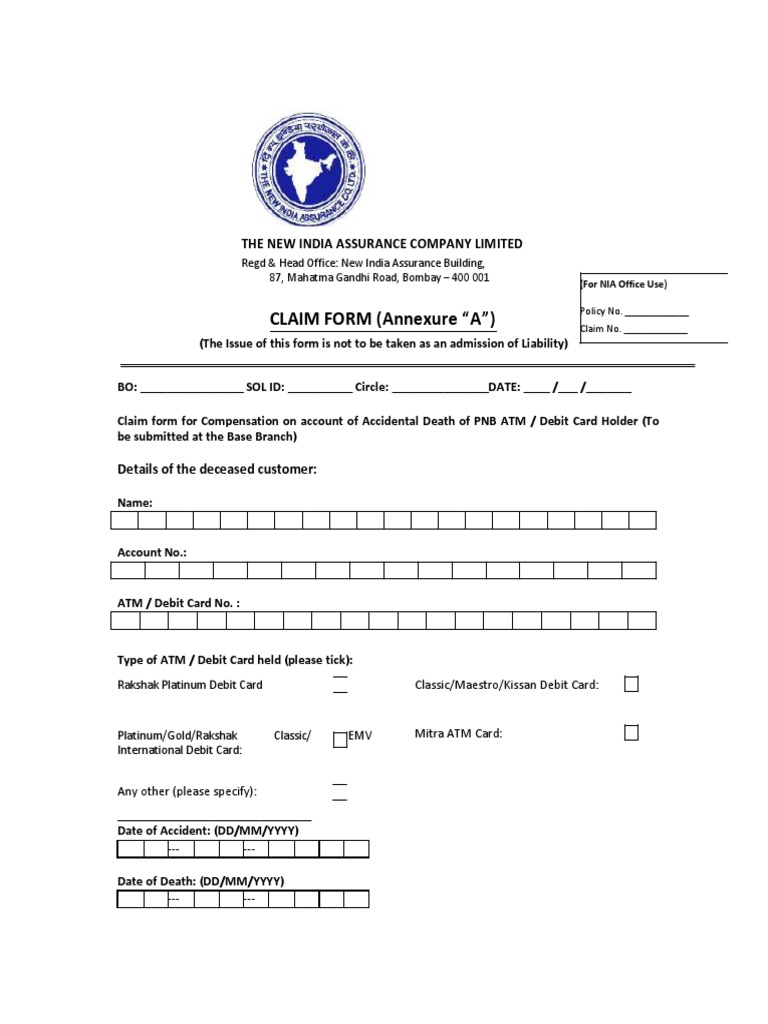 Master Card Claim Form and Process | PDF | Debit Card | Automated ...