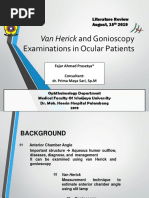 Van Herick Grading of Anterior Chamber Angle | PDF