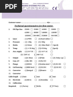 CHW & HW Piping Pressure Test Report Format | PDF