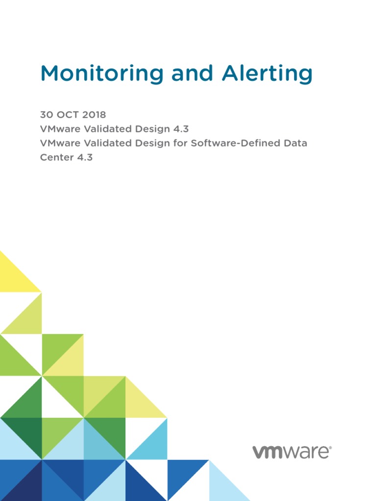 Vmware Validated Design 43 SDDC Monitoring | PDF | Computer Network ...