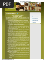 Contoh Peraturan Kost / Tata Tertib Kost | PDF