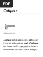 CALLIPERS - Different Types of Calipers and Their Uses (With ...