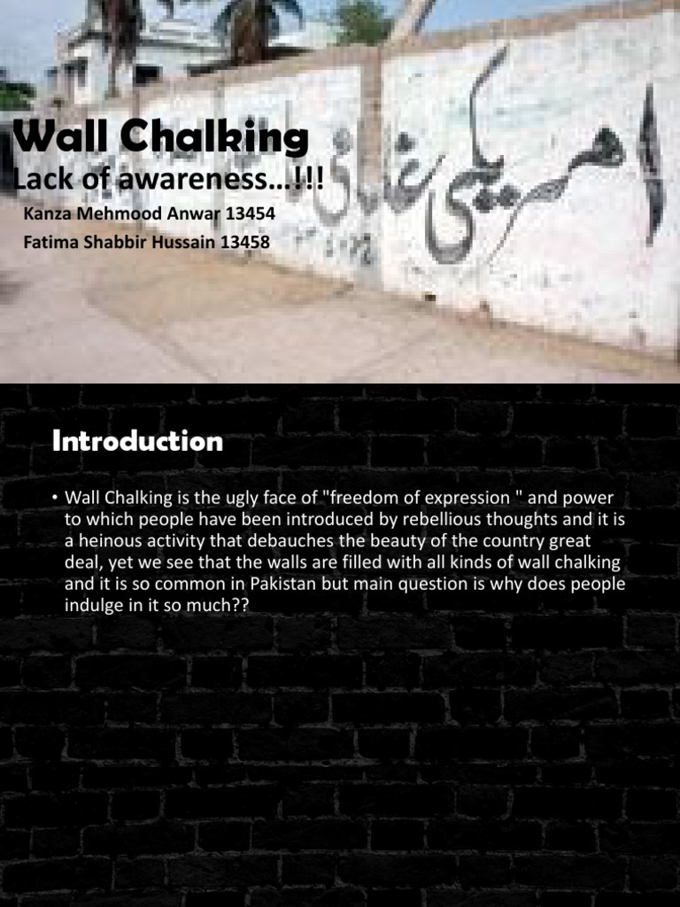 Wall Chalking | PDF