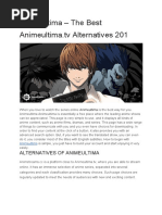 AniMixPlay - Goodbye | PDF | Web 2.0 | Online Services