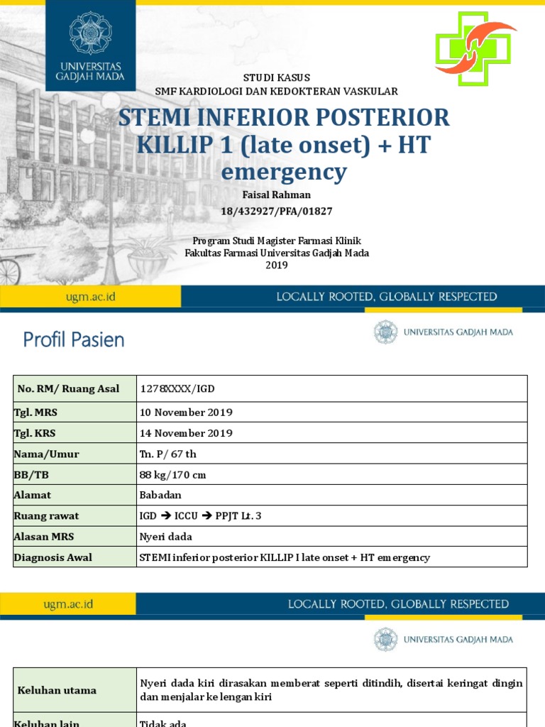 Stemi Inferior Posterior - Faisal | PDF