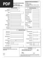 Borang Pb2 Terkini (Tiada Slip Gaji) | PDF