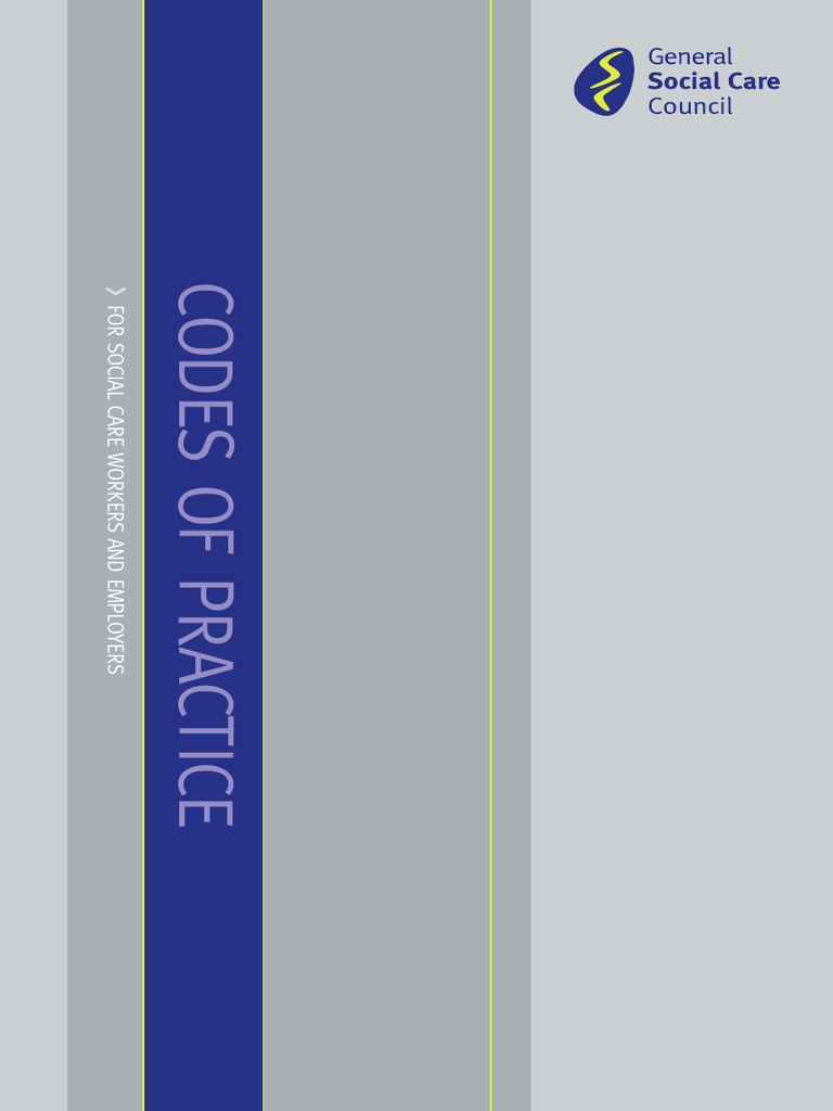Codes of Practice Social Care Workers and Employers | PDF | Social Work ...