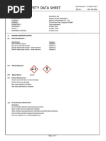 Kay-5 Sanitizer/Cleaner Safety Data Sheet | PDF | Toxicity | Dangerous ...