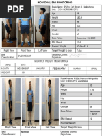 PNP Body Mass Index Guidelines | PDF | Body Mass Index | Obesity
