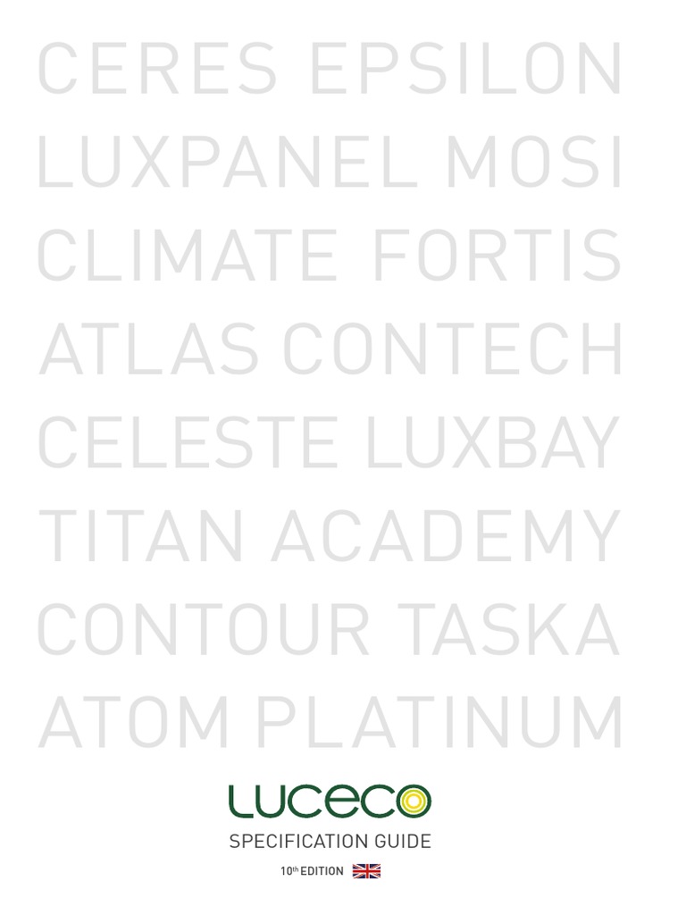 Luceco Spec Catalogue v10 EN PDF | PDF | Building Information Modeling ...