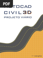 Tutorial Civil 3D: Platôs e Taludes | PDF | Auto Cad