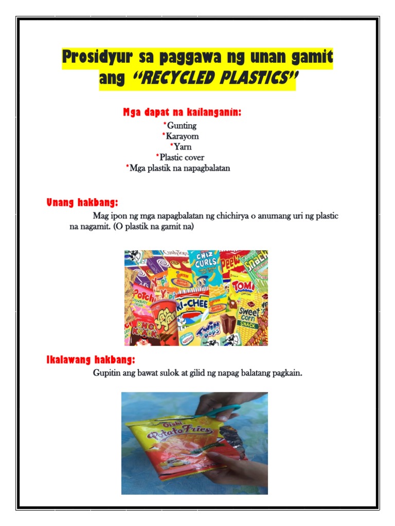 Prosidyur Sa Paggawa NG Unan | PDF