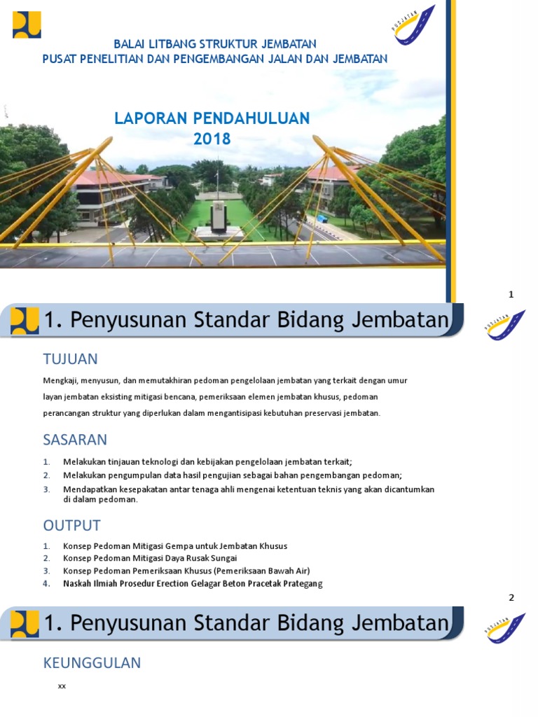 STANDARISASI TEKNOLOGI JEMBATAN MODULAR | PDF