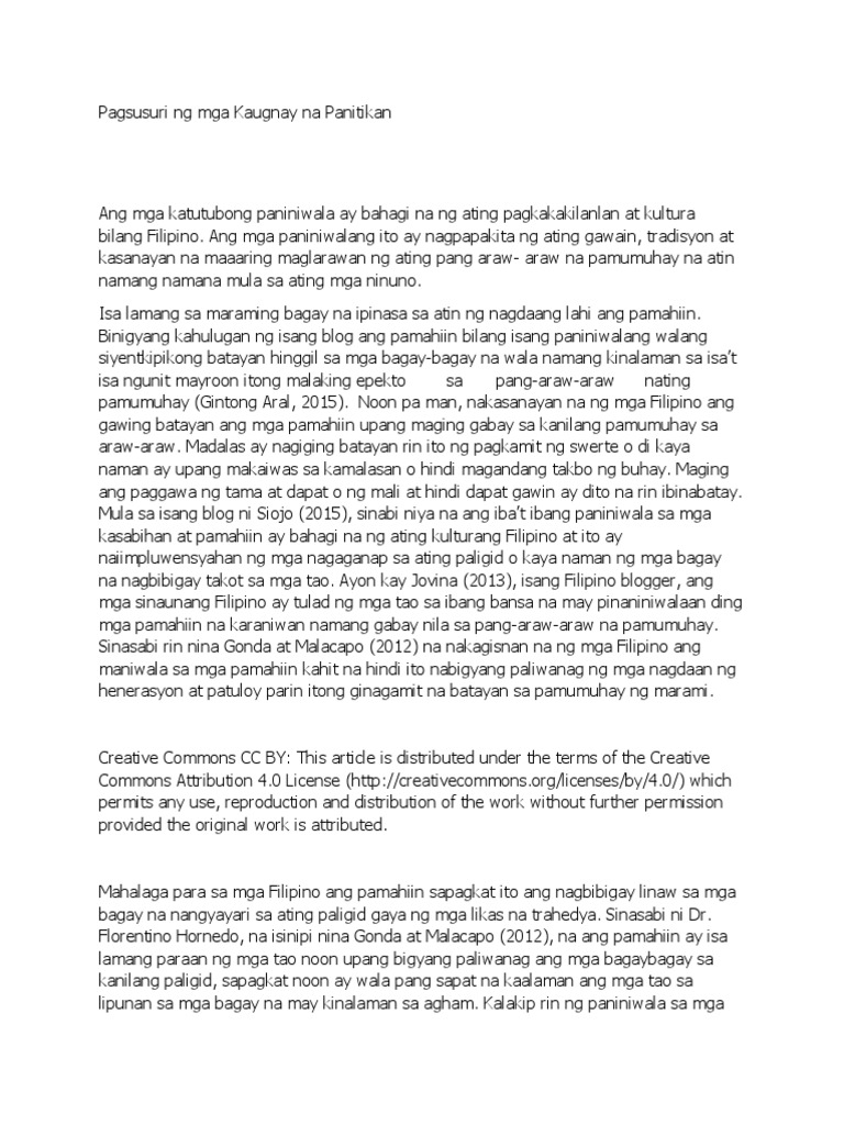 RRL NG Mga Siraulo | PDF