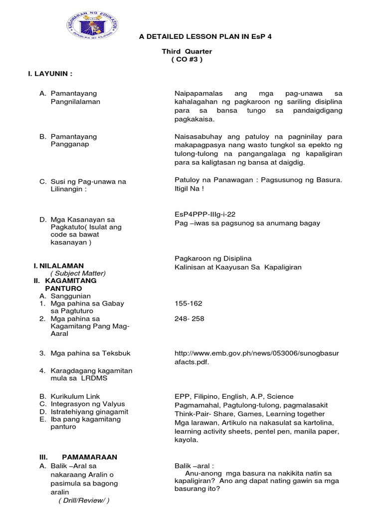 COT Q3 EsP Nov 18, 2019 | PDF