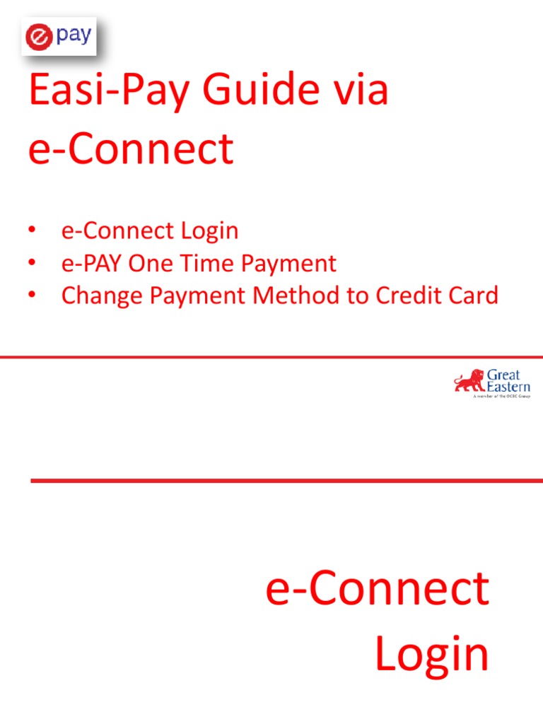 Econnect Payment Guide | PDF | Credit Card | Payments