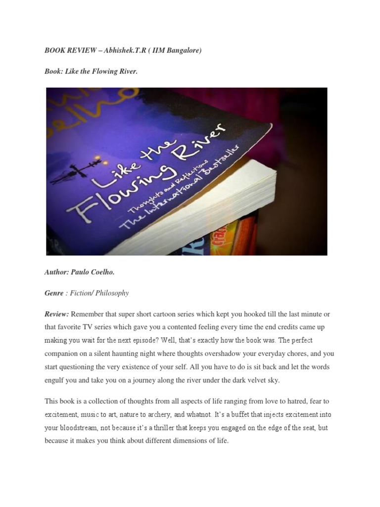 Review of "Like the Flowing River" | PDF
