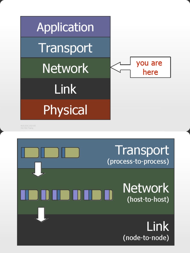 Application: Transport Network Link Physical | PDF | Internet Protocols ...