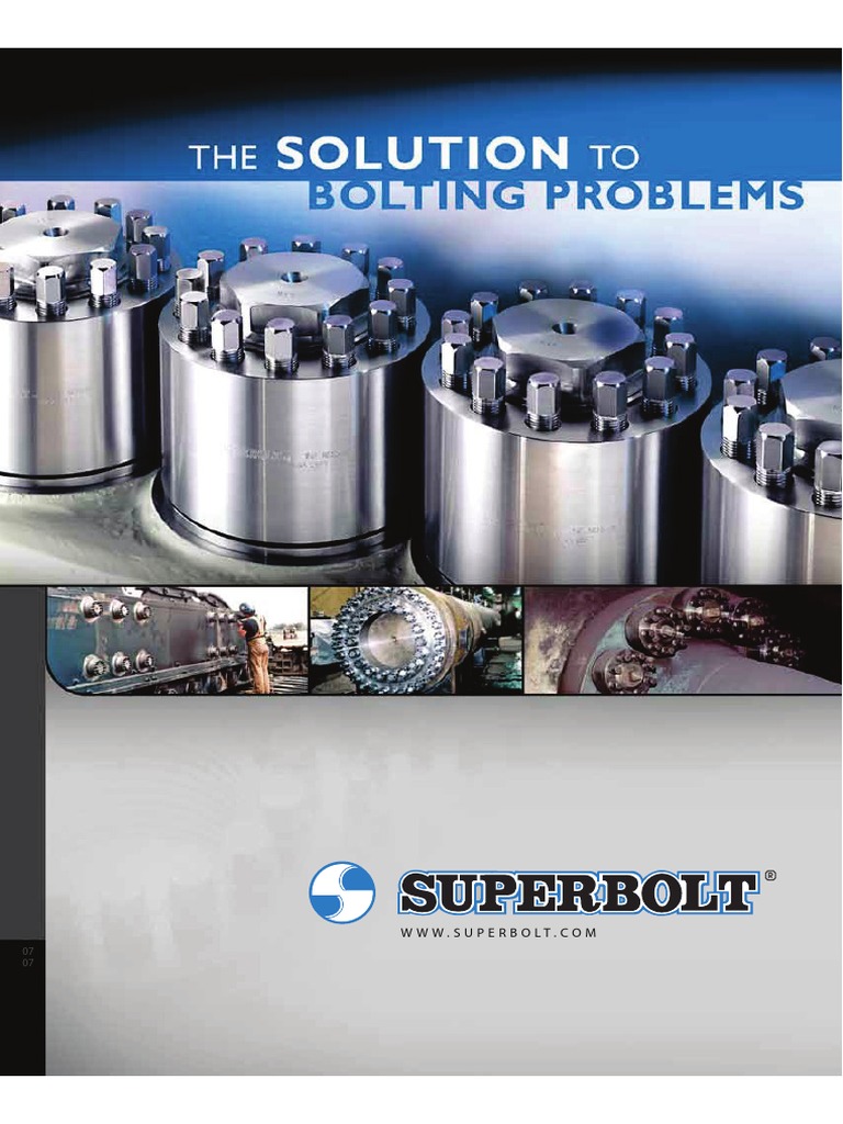 Superbolt | PDF | Screw | Metalworking