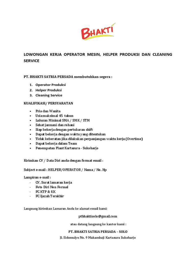 Iklan Operator-1 | PDF