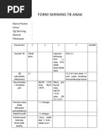 Form Skoring TB Anak | PDF