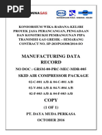 LAMPIRAN 47 FORMAT MASTER DOCUMENT REGISTER (Rev) | PDF | Mechanical ...