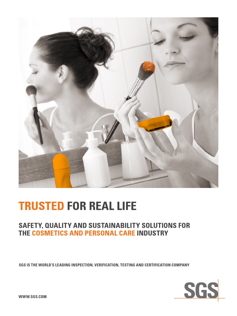 SGS CRS CosmeticsQR Codes A4 EN 16 V2 | PDF | Sunscreen | Skin Care